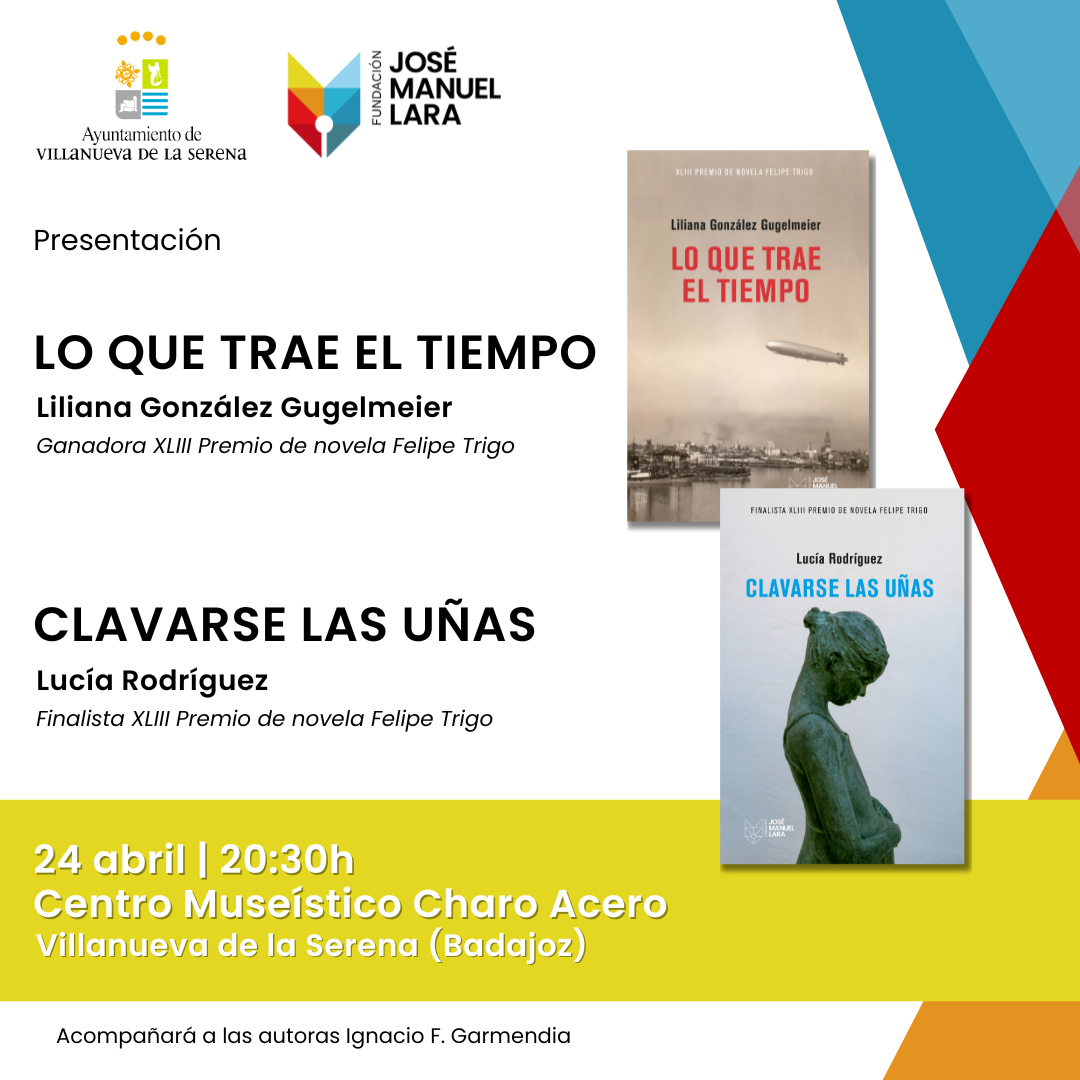 Presentación de la obras ganadora y finalista del XLIII Premio Literario Felipe Trigo ...